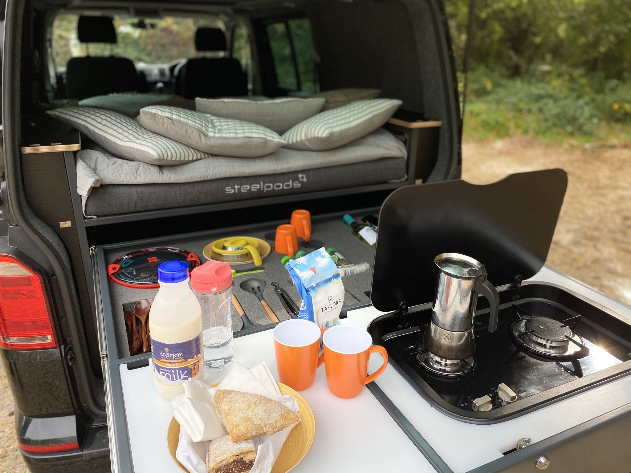 SteelPods - Campervan Kitchen Pods for your T5 T6 VW Transporter