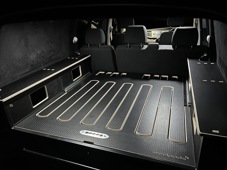 SteelPods - metal sliding drawers, pods, racking and bed systems